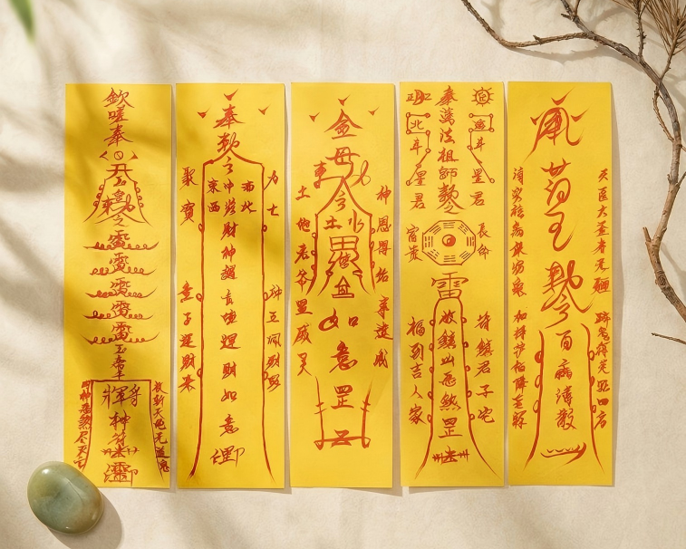 Fu Talisman: The Taoist Paper Charm Guarding Your Home – Taoism & Manifest